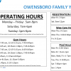 Hours | Owensboro YMCA