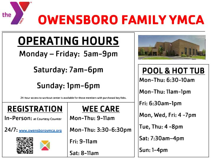 Hours | Owensboro YMCA